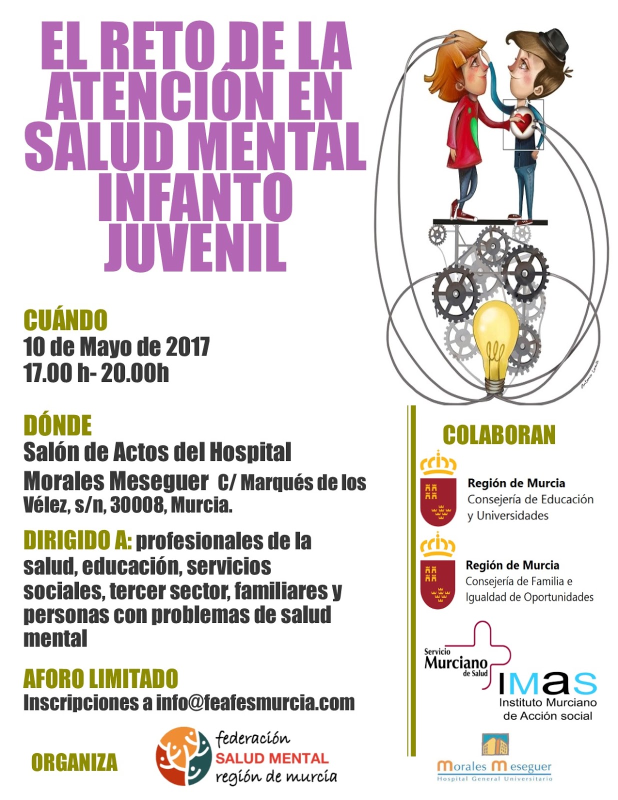 Noticias FEAFES: JORNADA "EL RETO DE LA ATENCIÓN EN SALUD MENTAL INFANTO JUVENIL"