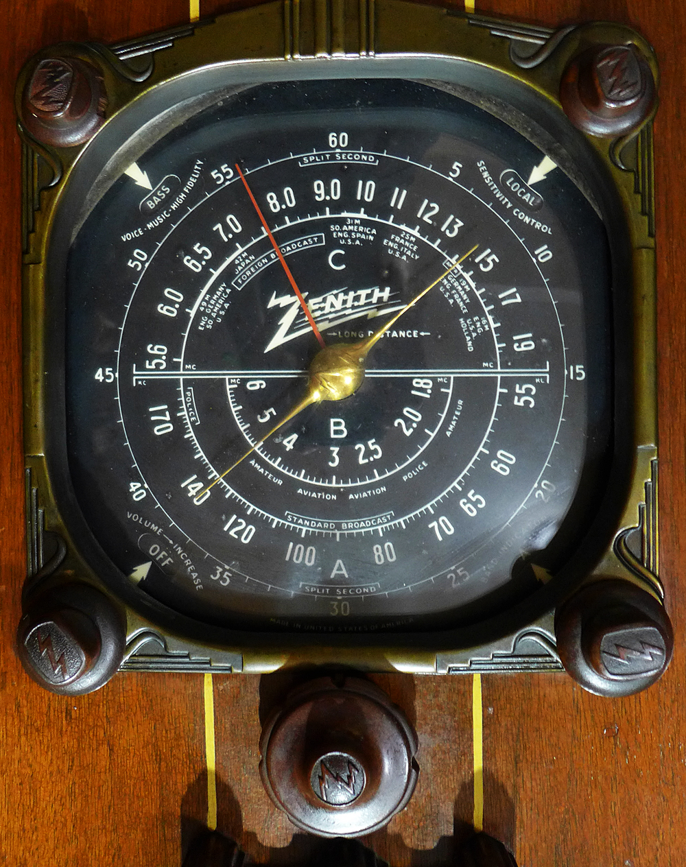 The Robb Collections: Restoring a 1937 Zenith 8S154H 6B06 TUBE Console Farm Radio