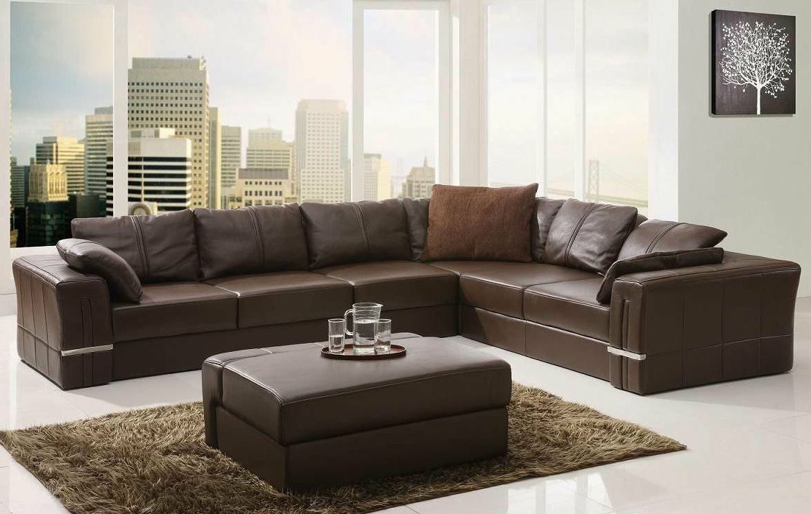 SOFA KULIT ASLI MINIMALIS TYPE L (SUDUT)