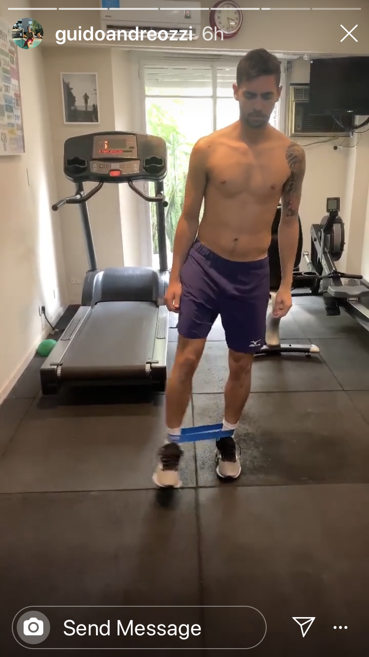 kenneth in the (212) jump: Working Out With Guido Andreozzi