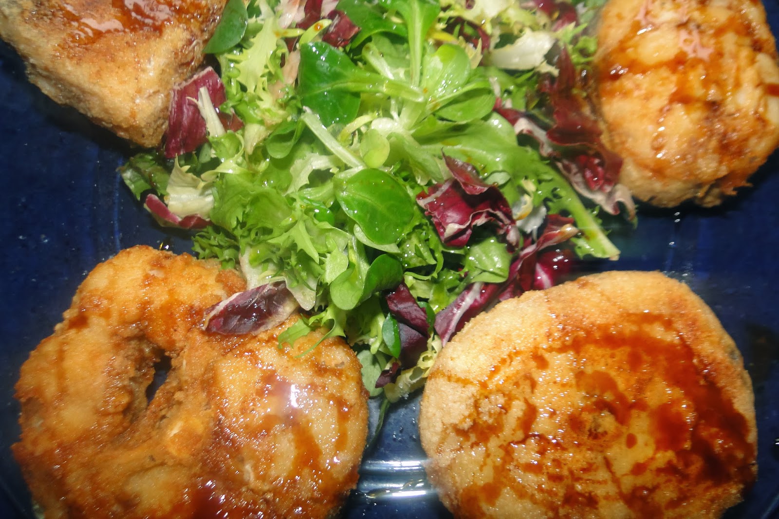 DL : MERLUZA FRITA CON MIEL DE CAÑA