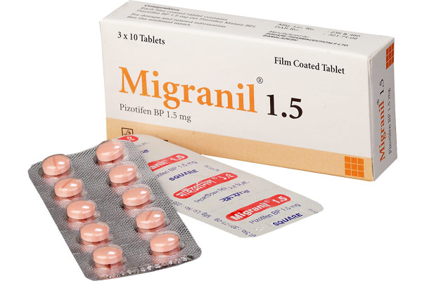 Migranil Tablet মাইগ্রেনিল® মাইগ্রেইন জনিত মাথা ব্যথা এর প্রতিরোধক চিকি ...