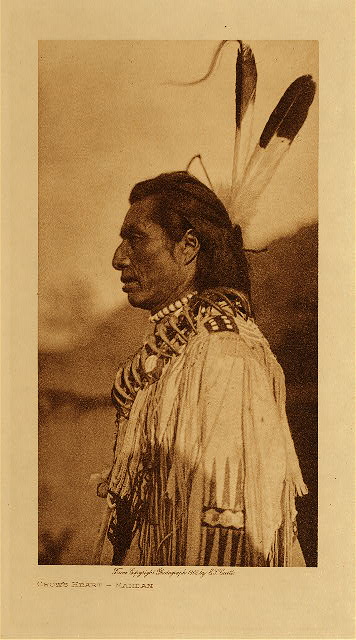 USA. COUNTRY STUDIES: Native americans. Tribe of MANDAN