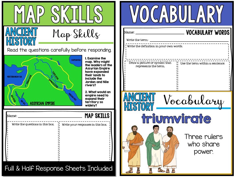 The Teacher's Prep: Ancient History Bell Ringers