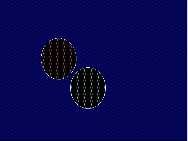CODE AND FUN : C/C++ program for printing a pattern of an ellipse using ...