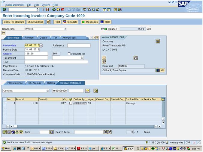SAP MM : SAP Enhancement package 5 for ECC 6.0