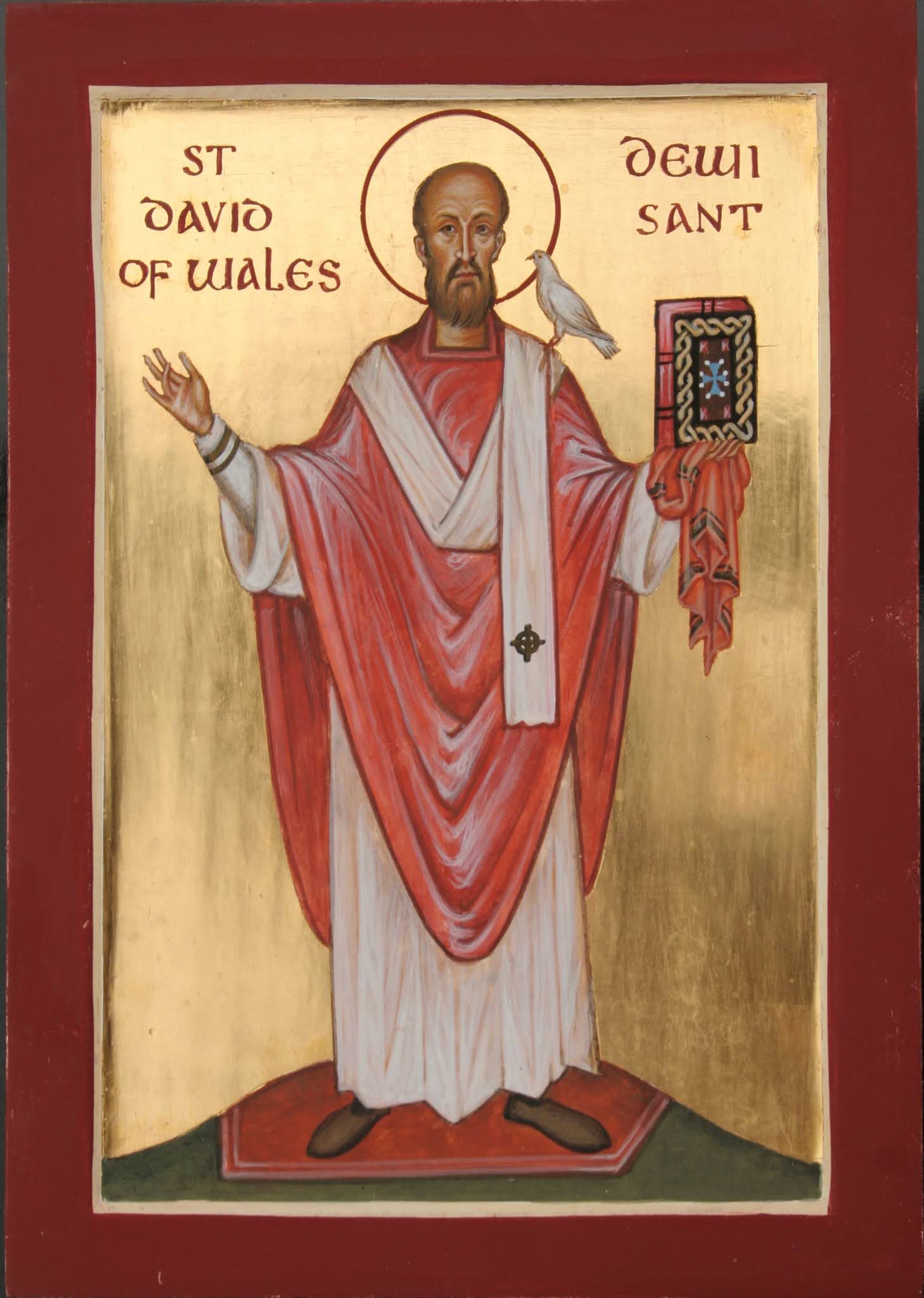 ORTHODOX CHRISTIANITY THEN AND NOW: Saint David, Bishop of Wales (+ 601)