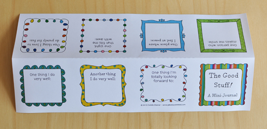 Adventures in Guided Journaling: Good Stuff!: A Printable Mini-Journal ...