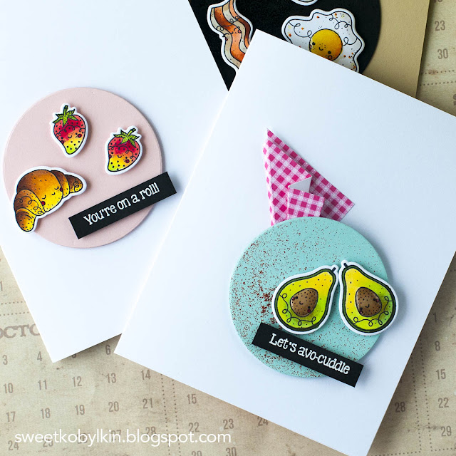 Round Mat Cards | Pink And Main | Sweet Kobylkin