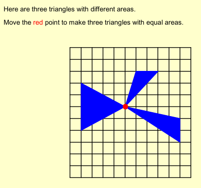 MEDIAN Don Steward mathematics teaching: grid triangle areas
