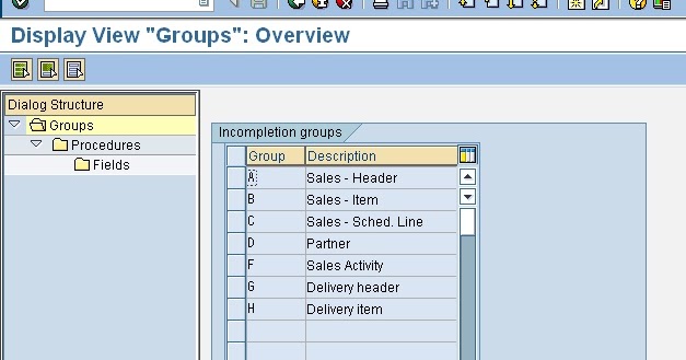 Log Incomplete Items in SAP SD