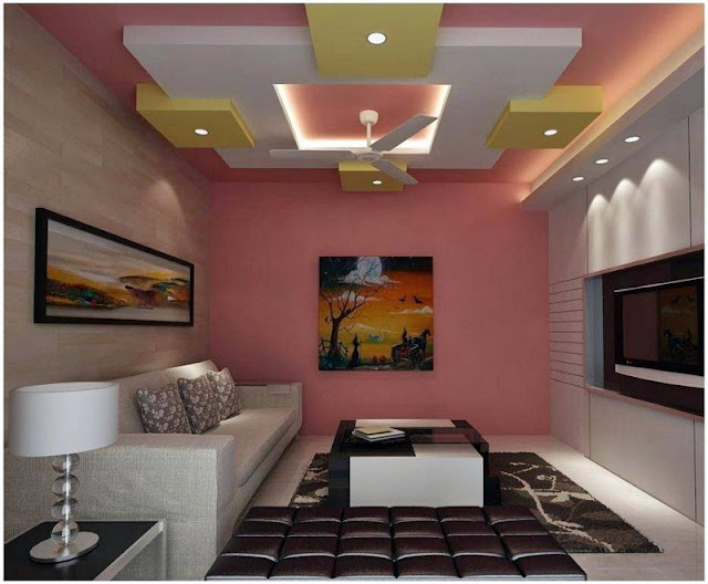 10 Modern Ceiling Designs For the Living Room - Dream House