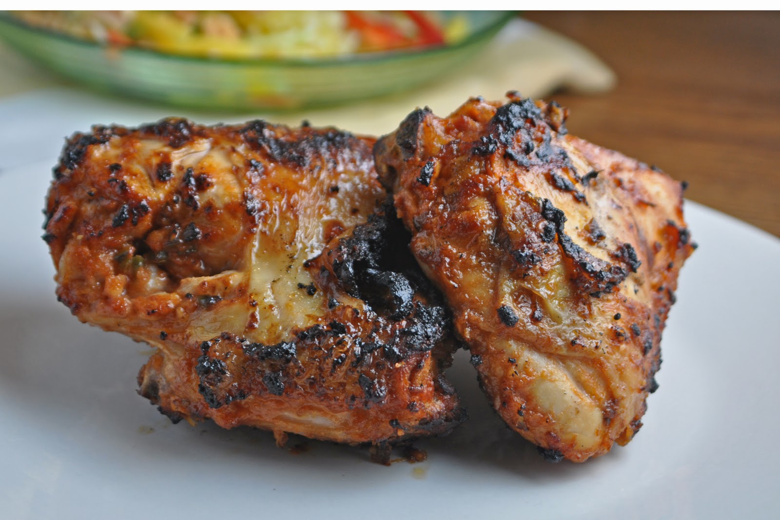 Impeccable Taste: Spicy Grilled Chicken & Mango Slaw