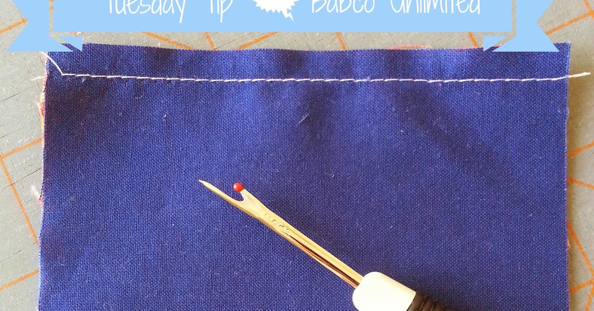 Babco Unlimited: Tuesday Tip #4 - The ABSOLUTE BEST Way to Rip Out Stitches