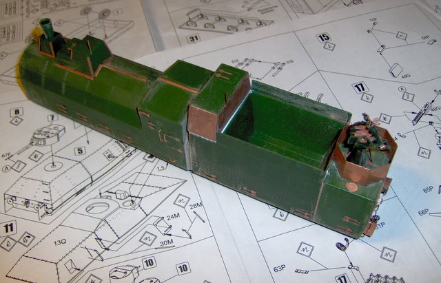 Gulumik Military Models: Armoured train "Dzerzhinets" 1/72 UM