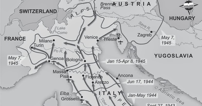 The War in Italy 1943-45 and Environs…: ITALIAN CAMPAIGN (1943–1945)