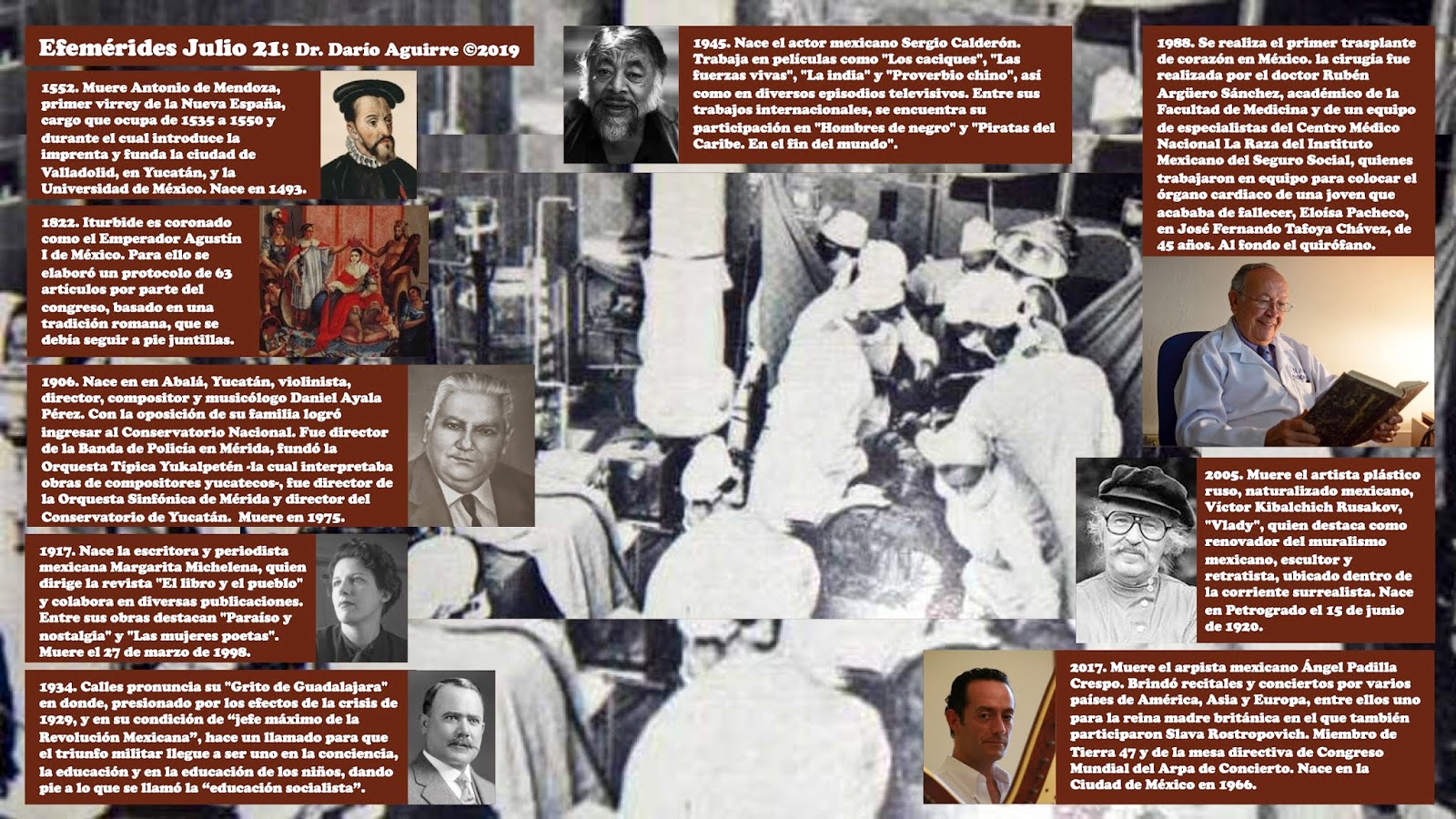 El maestro: Efemérides Mexicanas Julio 21