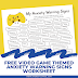 Free Video Game Themed Anxiety Warning Signs Worksheet | And Next Comes ...