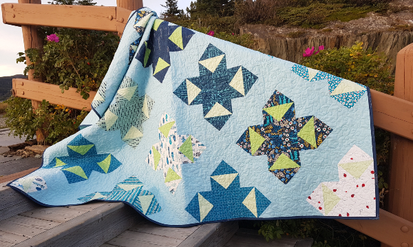 Devoted Quilter: Night Sky in Catch and Release fabrics