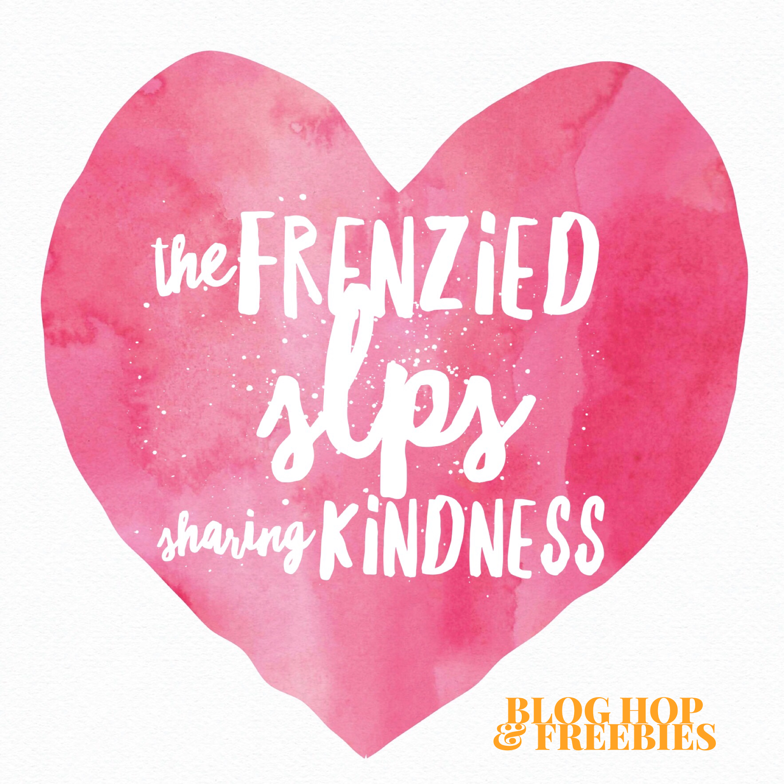 Sharing Kindness- And Freebies! A Sweet Blog Hop With The Frenzied SLPs ...