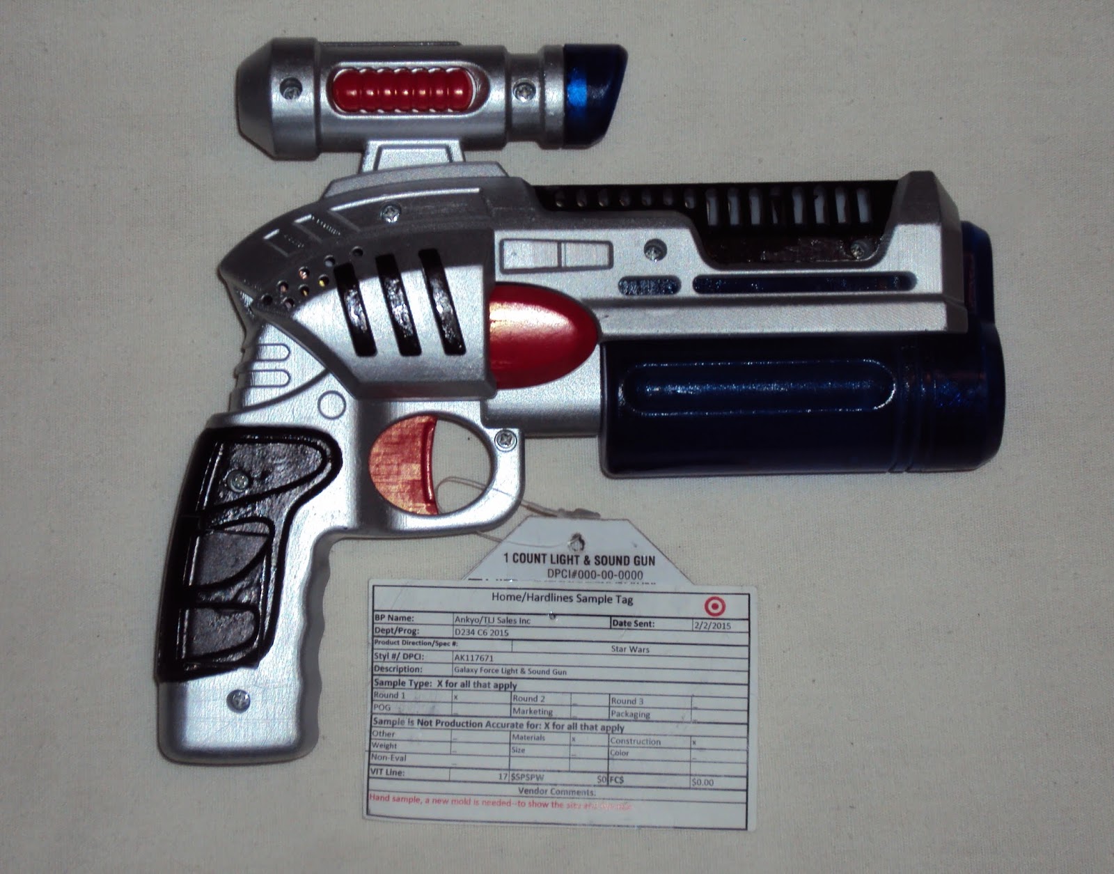 Strange Star Wars Collecting: PROTOTYPE GALAXY FORCE TOY LINE FOR TARGET