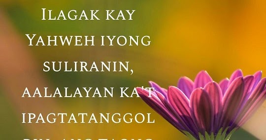 Tagalog Bible Verses