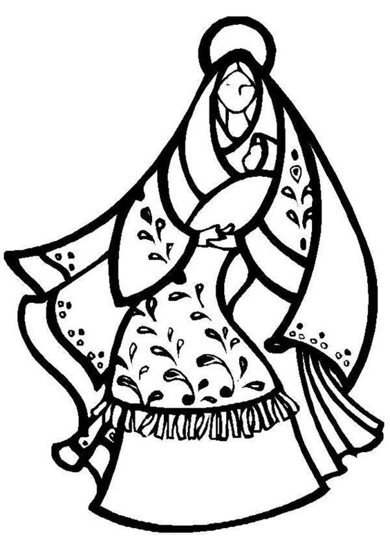 AlfonReli: Colorea a María