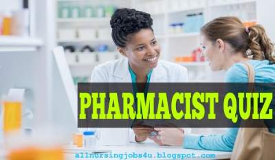 PHARMACIST Quiz Questions With Answers Practice Set - All Nursing Jobs ...