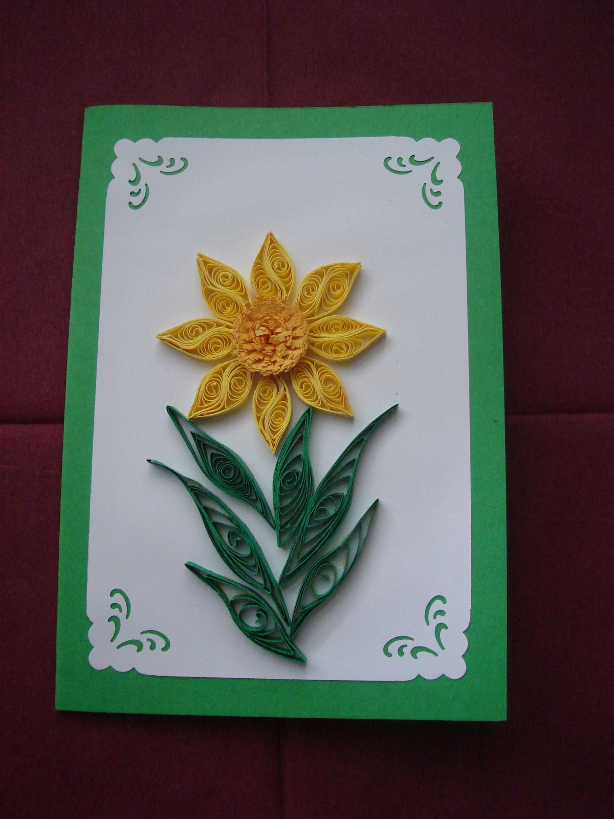 HOBBY ARTS 2: Felicitari de primavara - Quilling