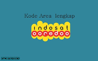 Kode area nomor indosat