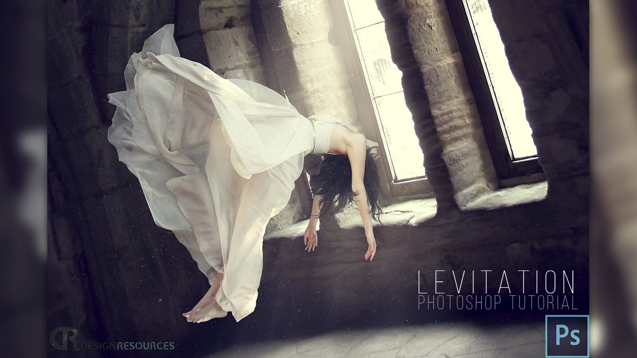 Levitation Photomanipulation — Photoshop Tutorial | dR Design Resources