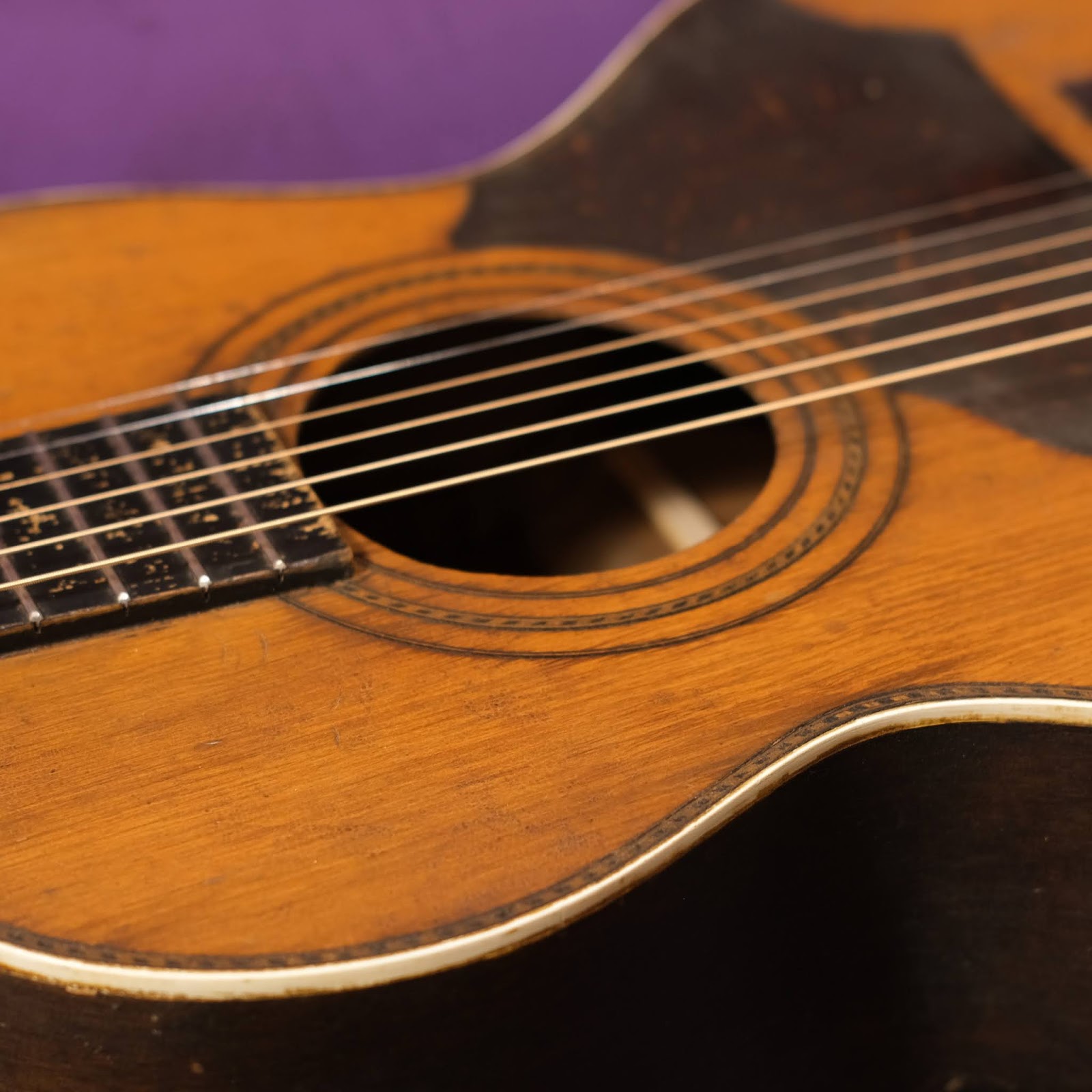 1920s Oscar Schmidt Stella Fancy Parlor Guitar