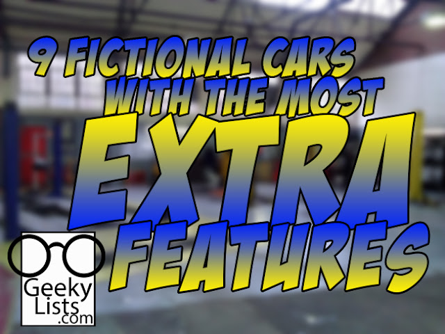 9 fictional cars with the best extra features - Geeky Lists, Funny Geek ...
