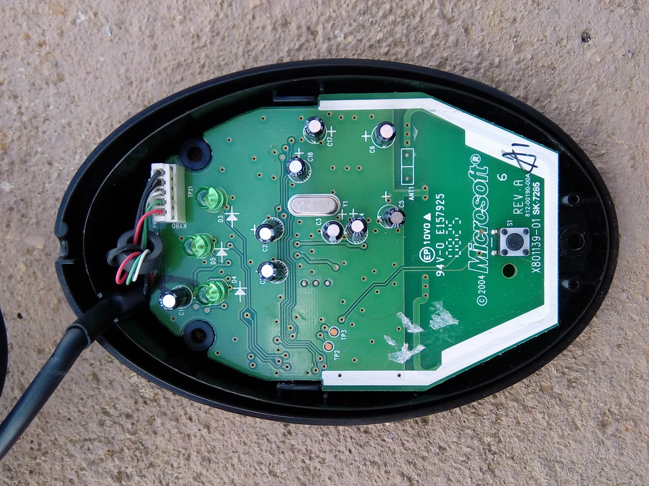 Pakéquis: Microsoft Wireless Keyboard 1000 e Wireless mouse 2000 por dentro