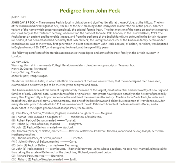 Family of Robert Jillett and Elizabeth Bradshaw A Tree with many ...