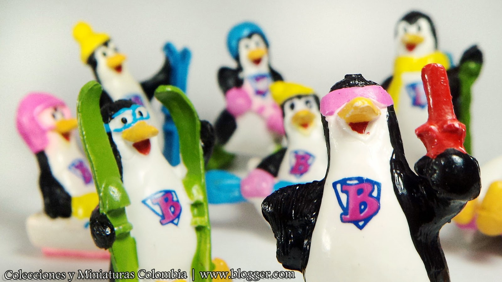 Colecciones y Miniaturas Colombia: Bonice - «Pingüinos Bonice» (1999)