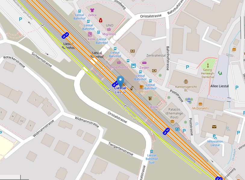 Virtual Railfan Tour of Switzerland - Friday - Train Watching at Liestal