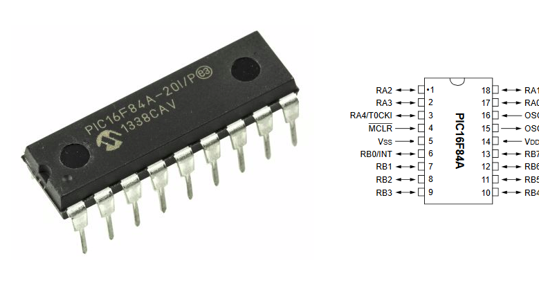 DIY Electronics Projects and Tutorials: A simple DIY PIC16F84A ...