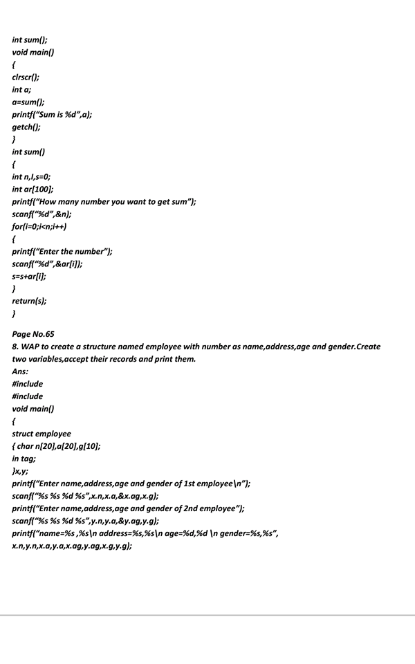 Computer Class 11 NEB notes - Questions and solutions