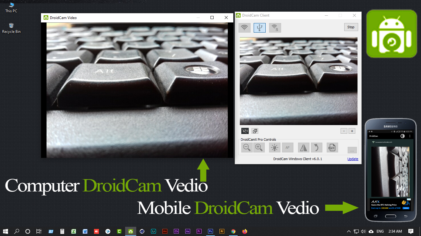 DroidCam Wireless Webcam - Technology