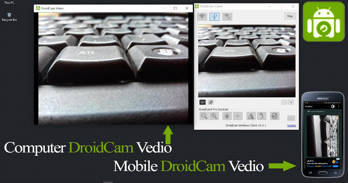 DroidCam Wireless Webcam - Technology