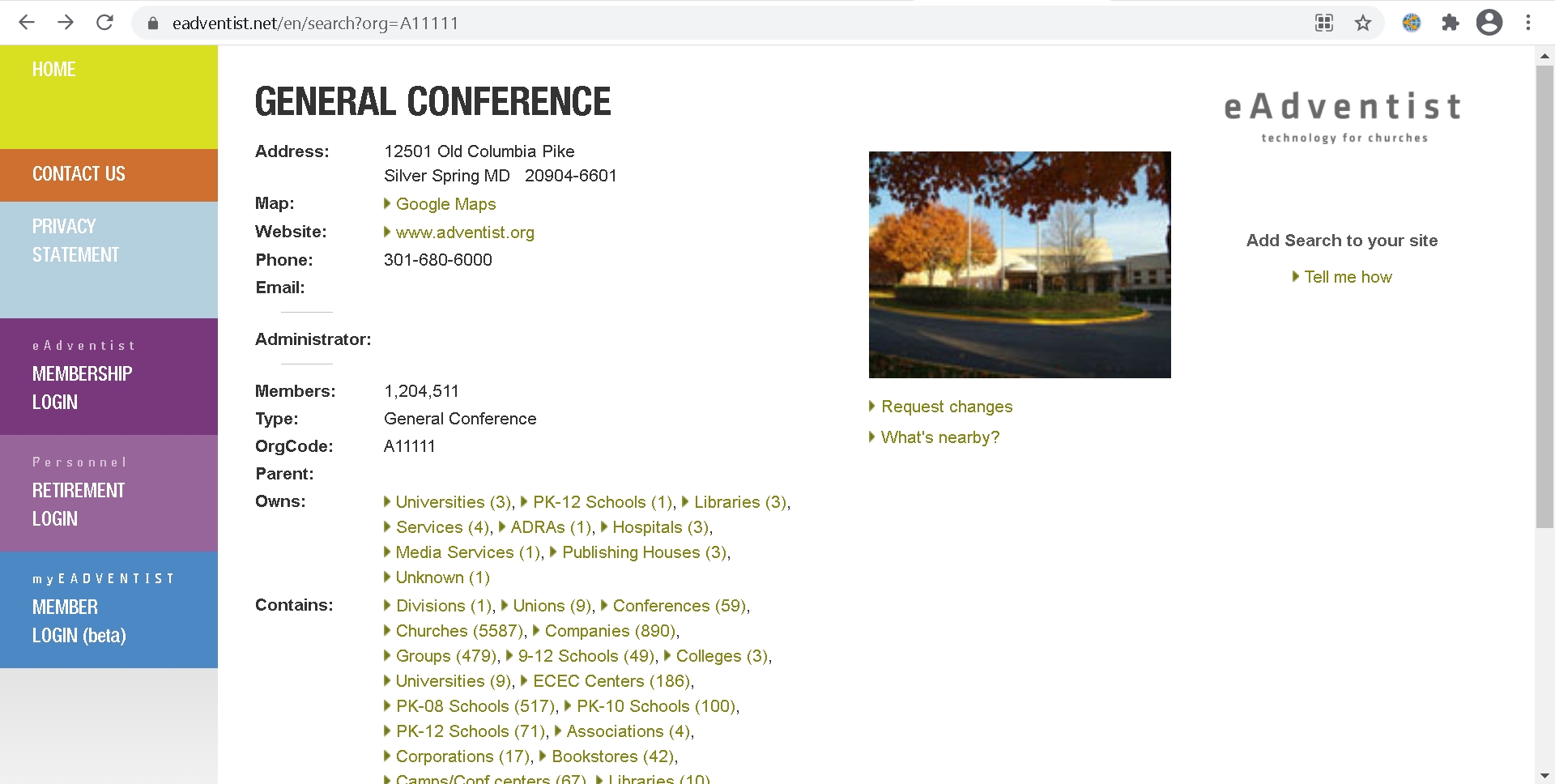 Seventh-day Adventist - North American Division (Resources) 2021