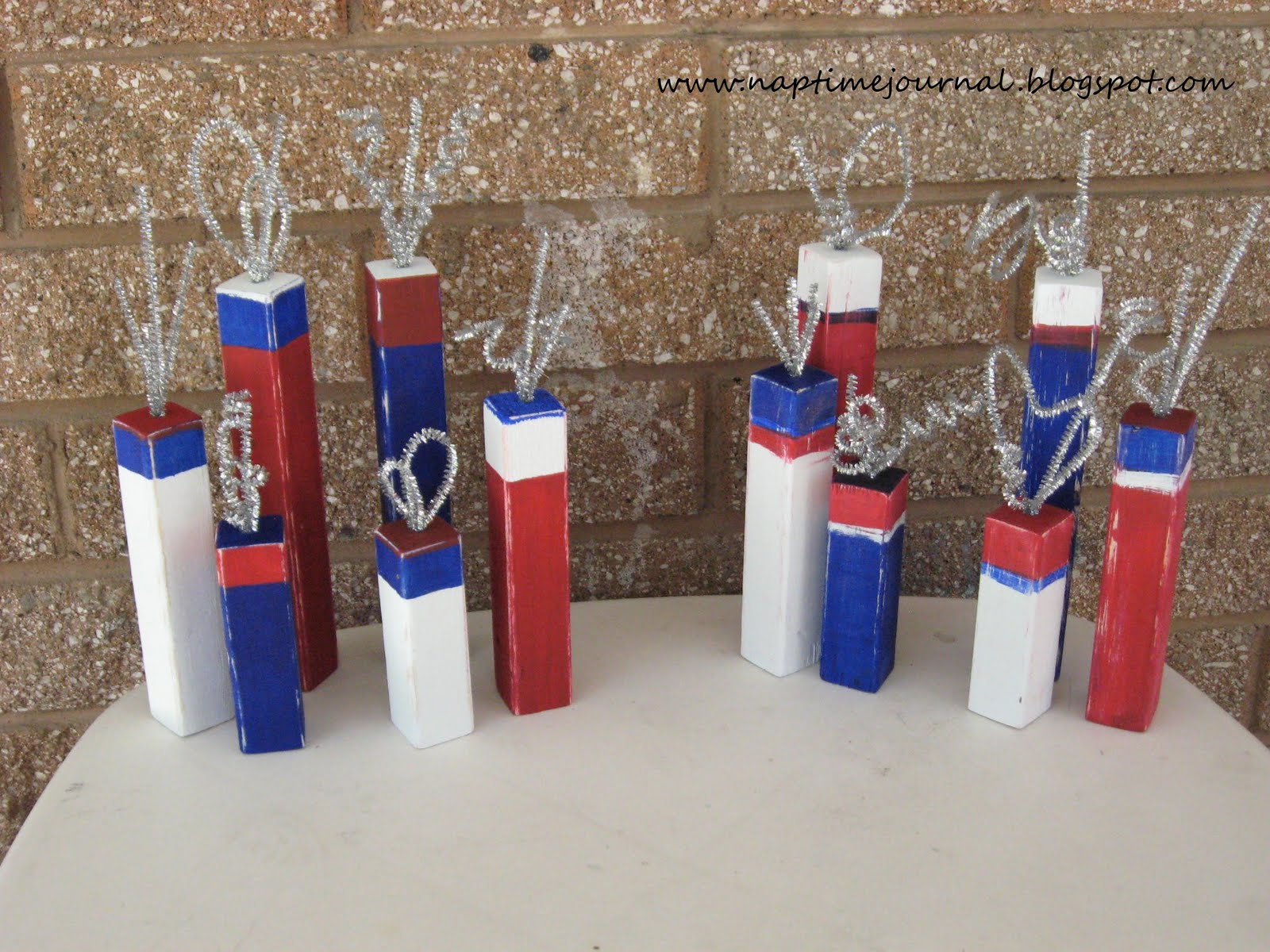 Nap Time Journal: July Decorations