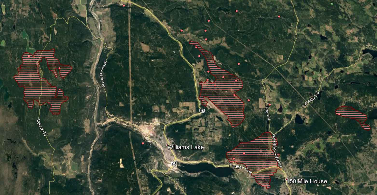 Blog Borg Collective: British Columbia Active Wildfires 2017 Map