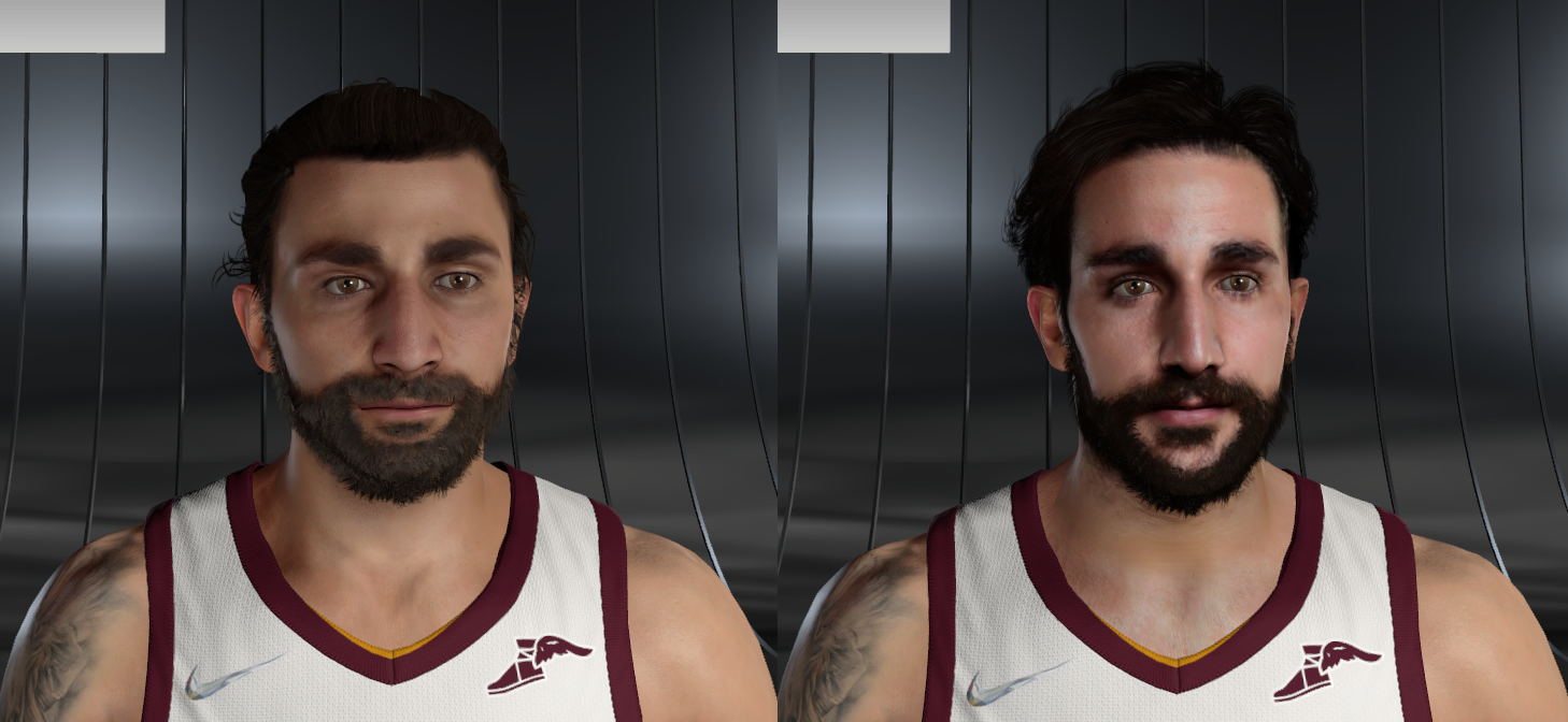 NBA 2K22 Ricky Rubio Cyberface (Current Look) and Body Model by ...