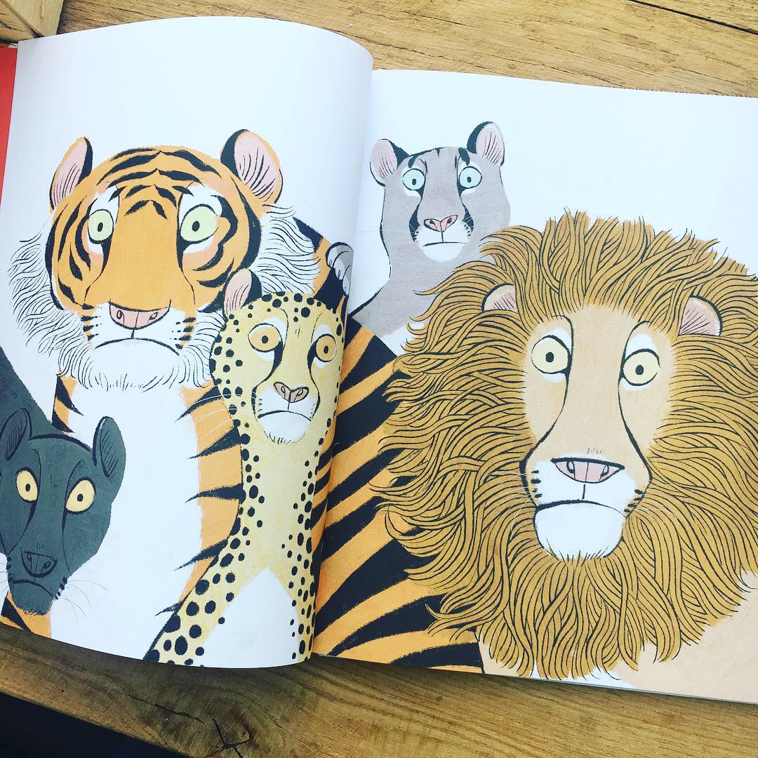 Kinderbuchblog Familienbücherei: Große Tatzen, kleine Tatzen