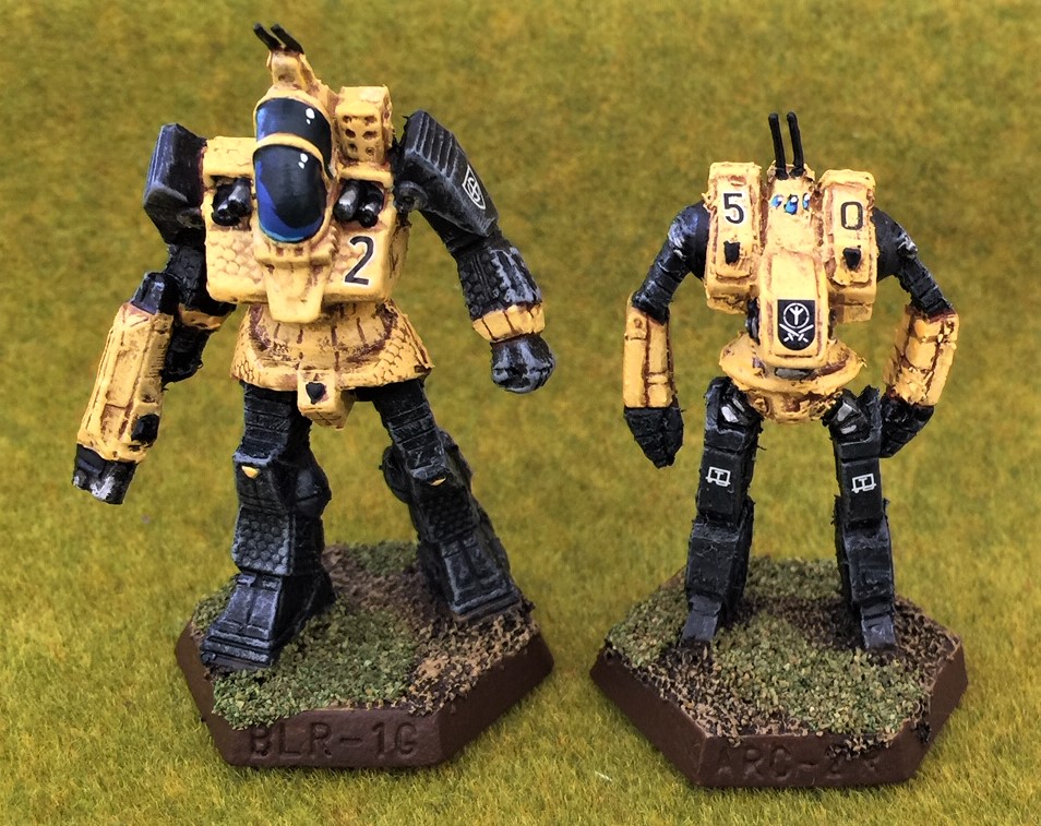 The Owl Bear's Lair: Battletech mercenaries mechs/Mech mercenari di ...