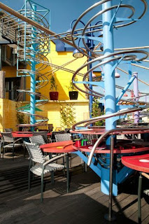 How to make: In This Restaurant Food Delivered By Roller Coaster Mini!