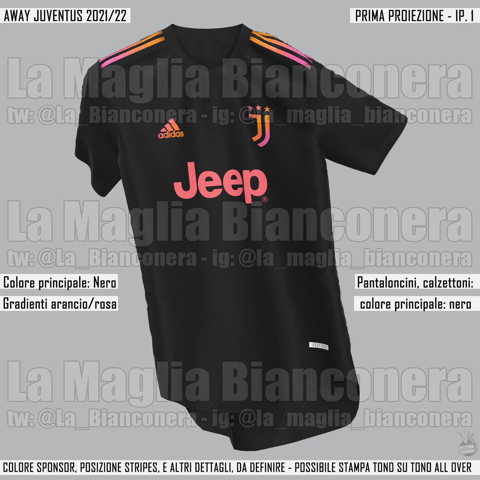 Juventus 21-22 Away Kit Design Leaked - Footy Headlines