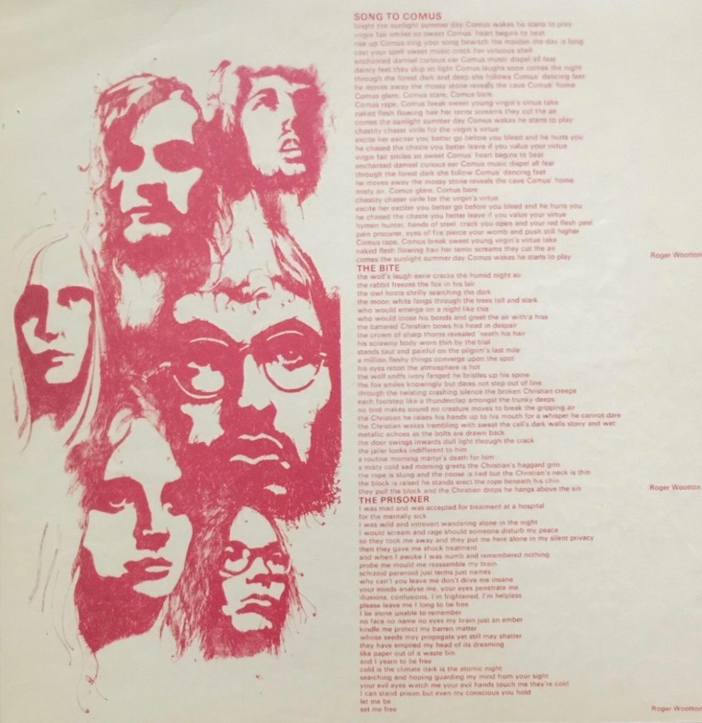 Classic Rock Covers Database: Comus - First Utterance (1971)